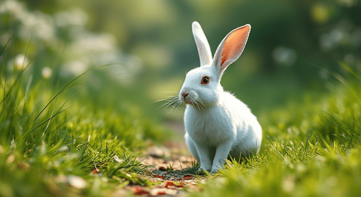10 Hidden Spiritual Meanings of a White Rabbit Crossing Your Path ...